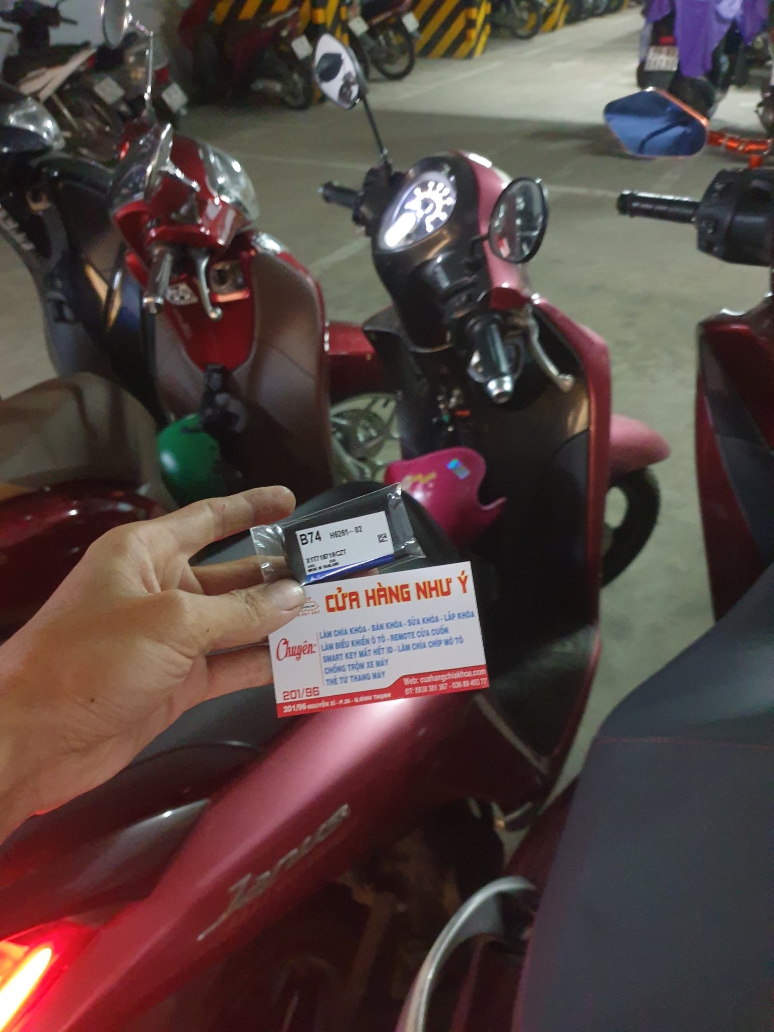 Mất chìa khóa xe thông minh smarkey xe yamaha Yanus làm như thế nào ...